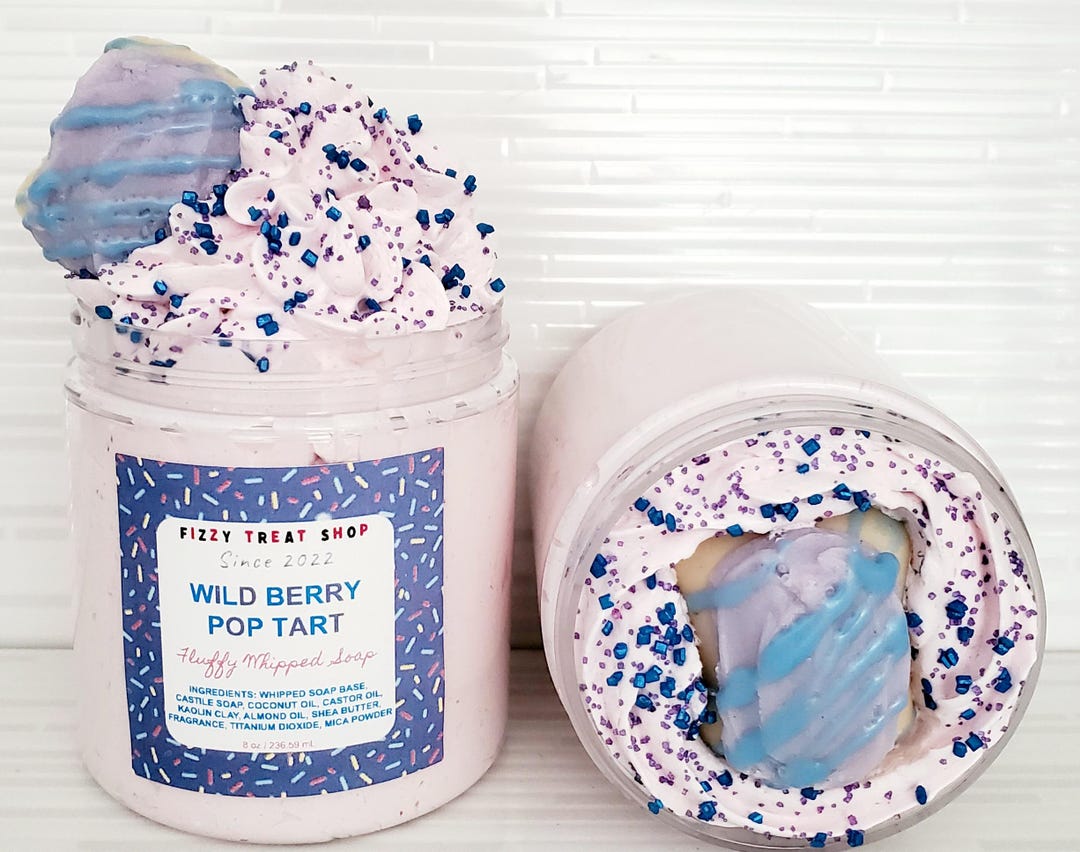 Wild Berry Pop Tart Fluffy Whipped Soap - Etsy