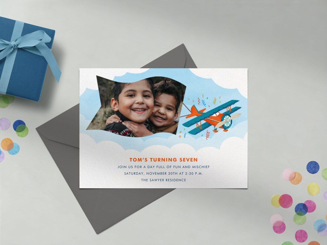 Paperless Post Customizable Kids Birthday Party Invitation Template ...