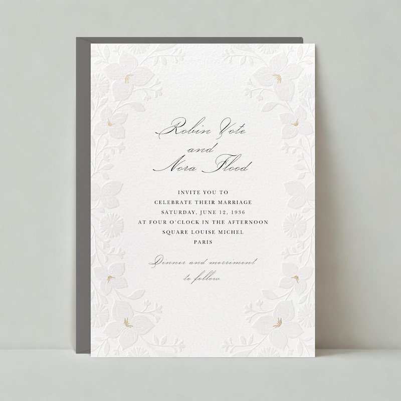 Cursive Invitation - Etsy