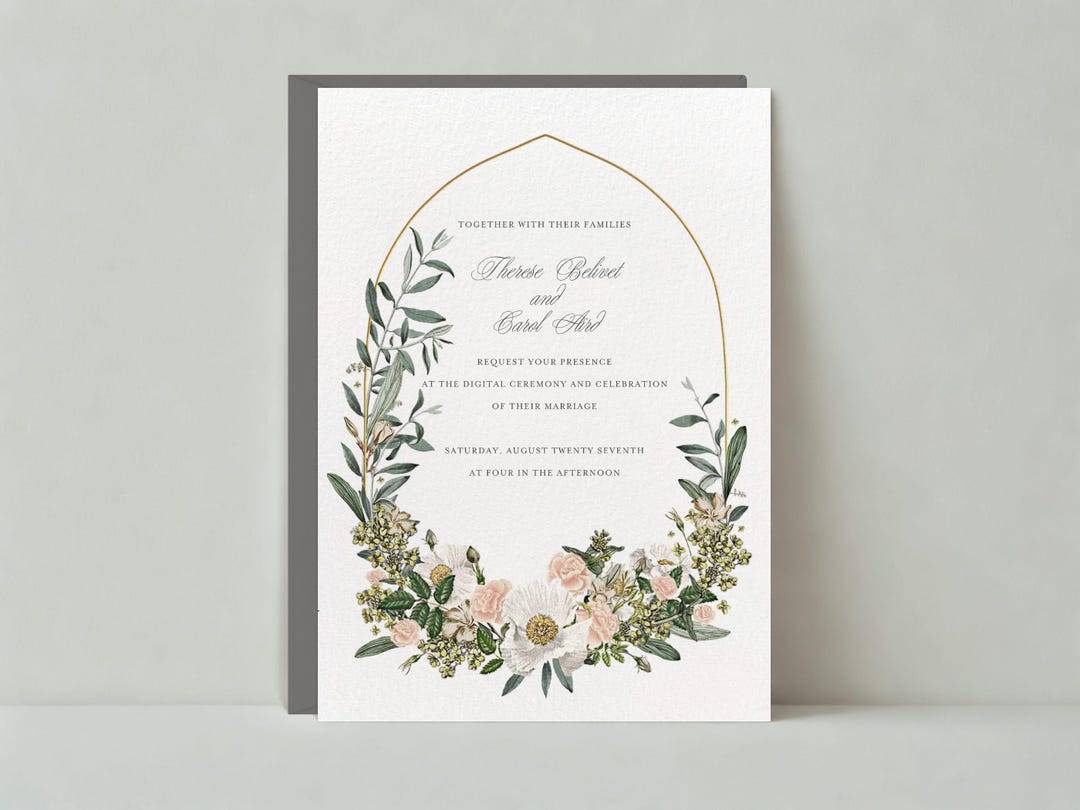 Paperless Post Customizable Party Invitation Template | Boho | Wedding ...