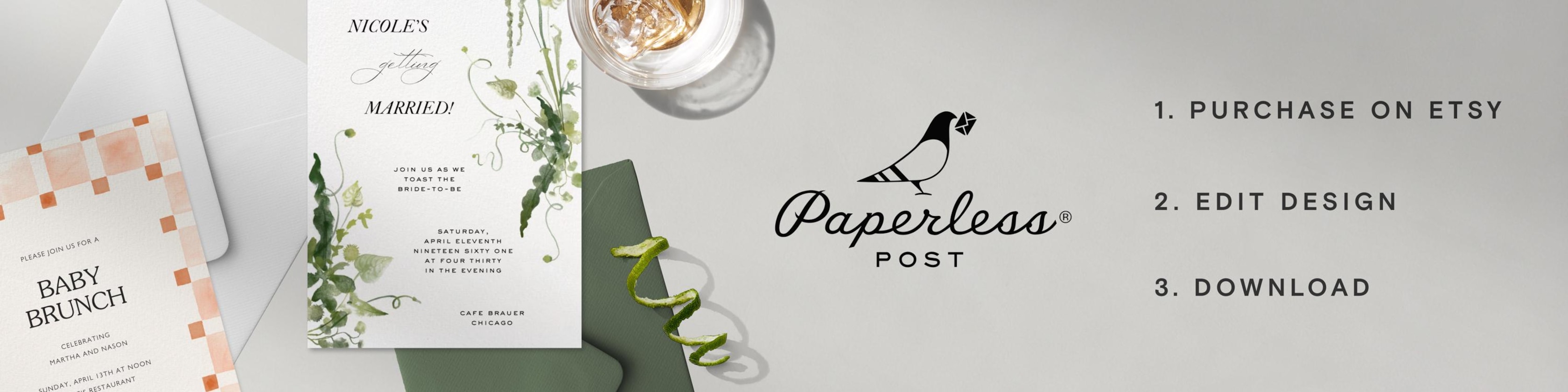 PaperlessPostDesign - Etsy Australia