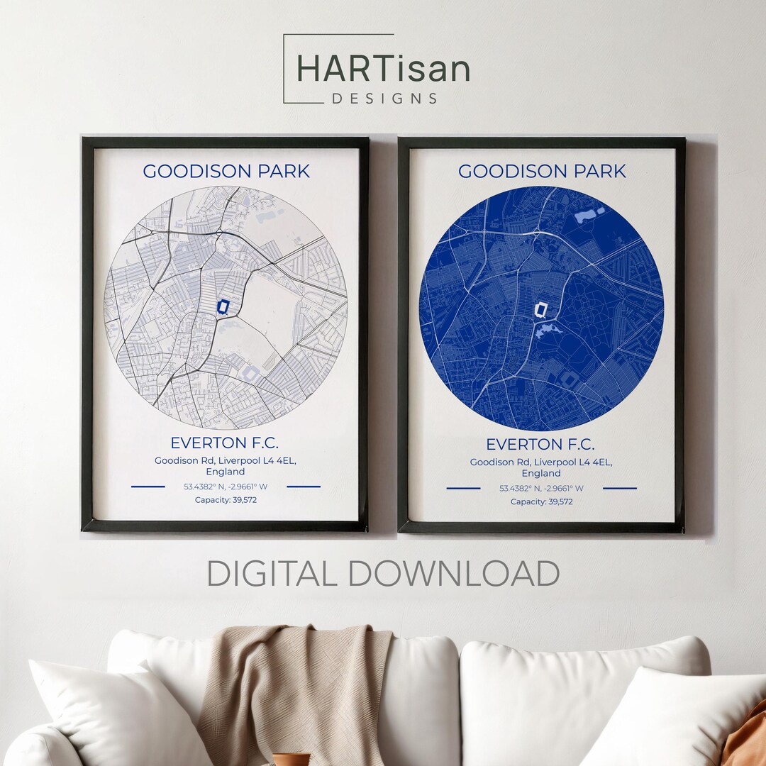 Everton Goodison Park Stadium [digital Download Only] - Football Fan ...