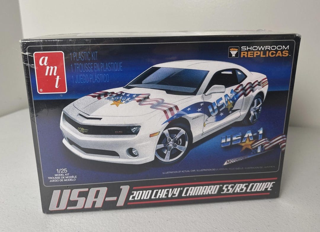 Amt 1/25 2010 Chevy Ss Camaro Model Kit - Etsy