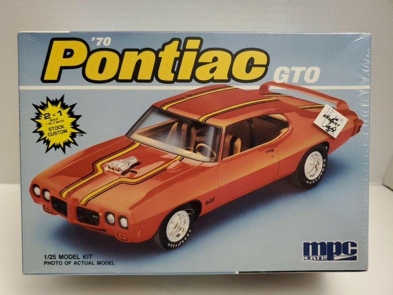 MPC 1/25 Pontiac Gto Judge Model Kit - Etsy