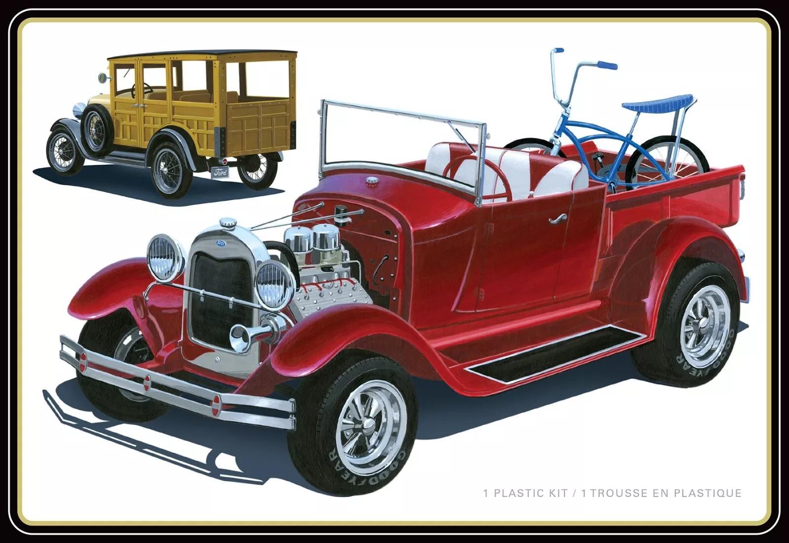 Amt 1/25 Ford Model Woody Model Kit - Etsy