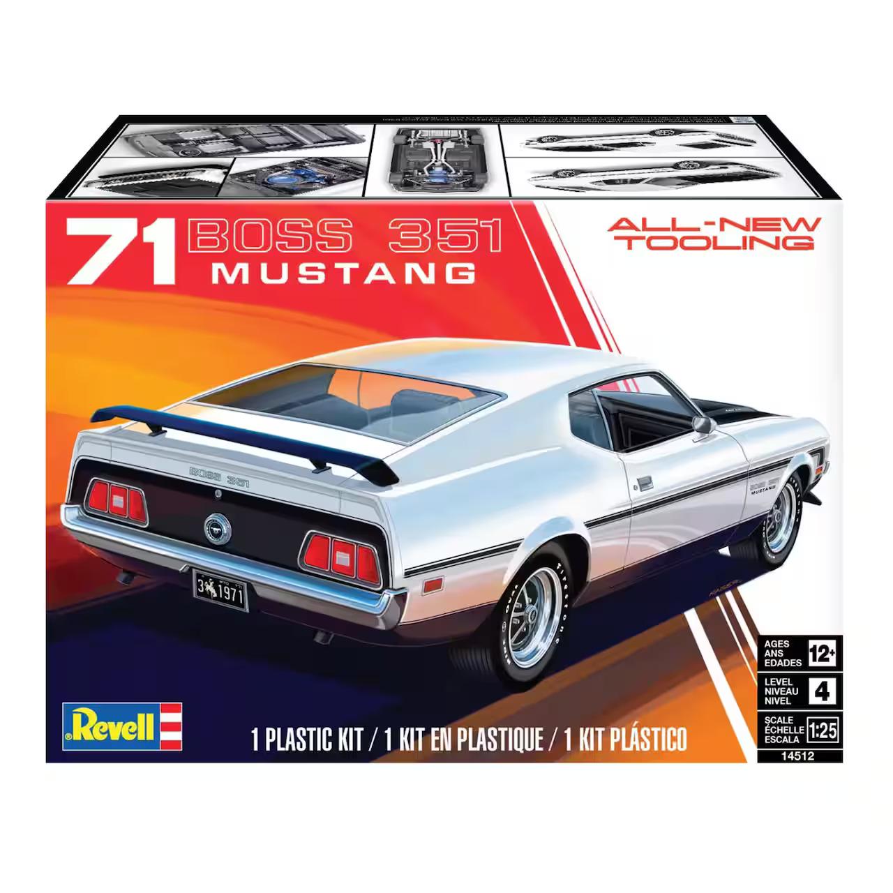 Revell 1/25 Ford Mustang Mach 1 Model Kit - Etsy