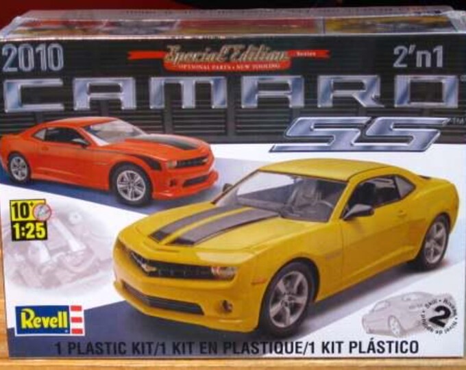 Revell 1/25 2010 Chevy Camaro Ss Special Edition Model Kit - Etsy