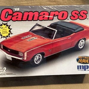 Mpc 1/25 1969 Camaro Convertible Model Kit - Etsy