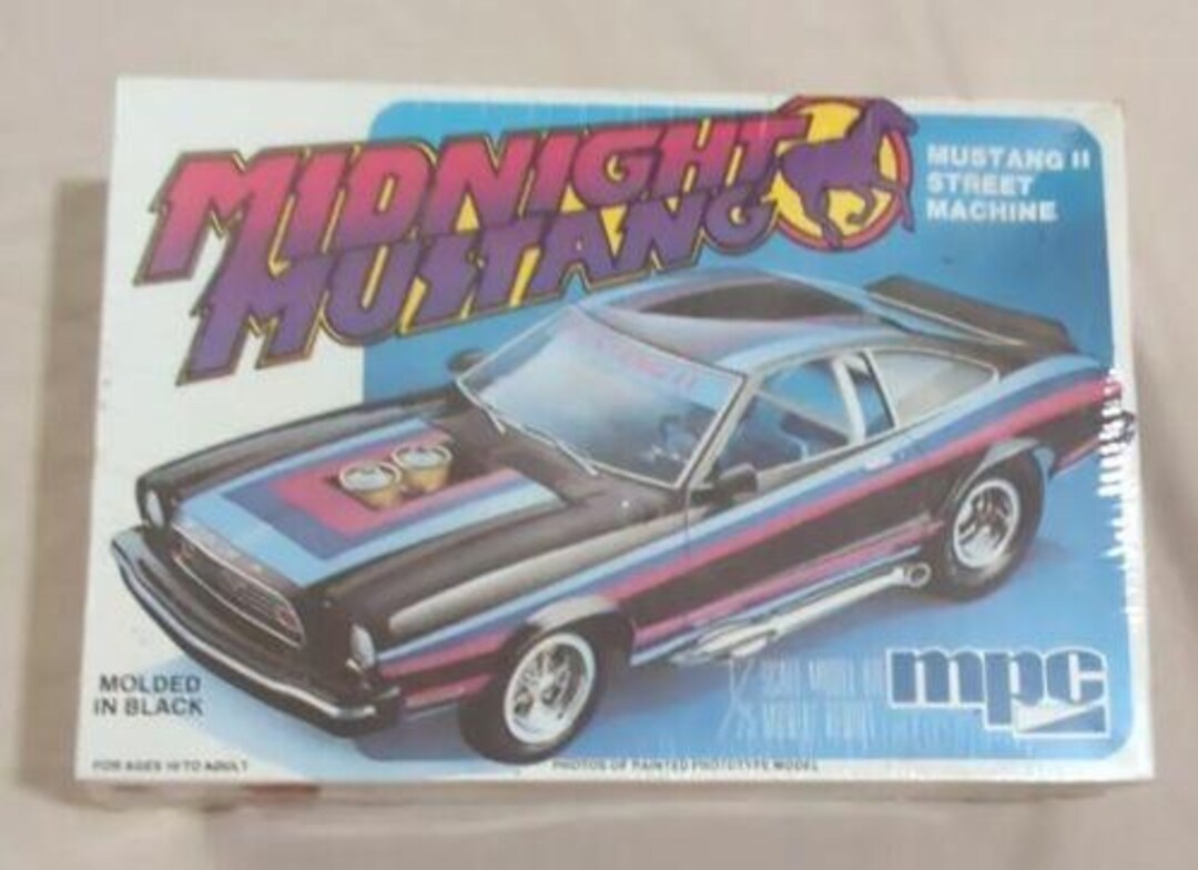 Mpc 1/25 1970's Ford Mustang Pro Street Model Kit - Etsy