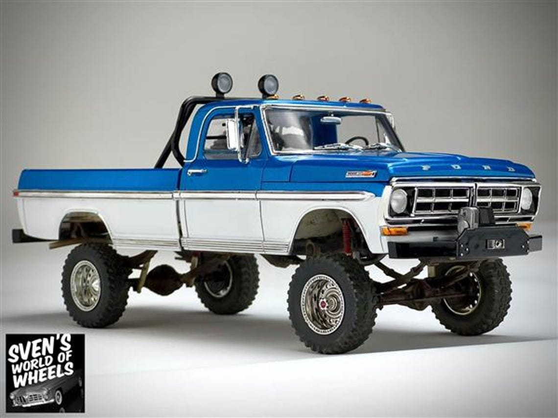 Moebius 1/25 Ford F250 Lifted Custom Pickup Model Kit - Etsy