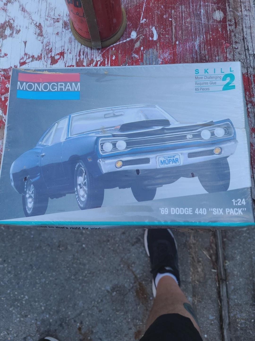 Monogram 1/24 1969 Dodge 440 Six Pack Model Kit - Etsy