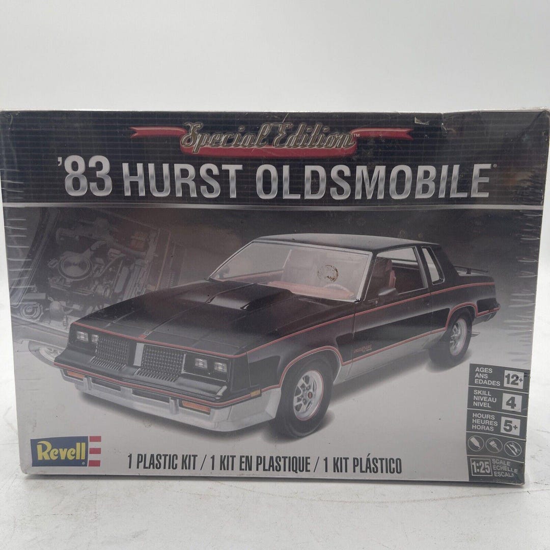 Revell 1/25 1983 Hurst/olds Cutlass 442 Model Kit - Etsy