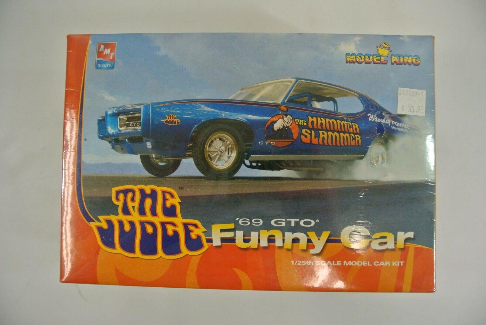 Amt/model King 1969 Pontiac Gto Funny Car - Etsy