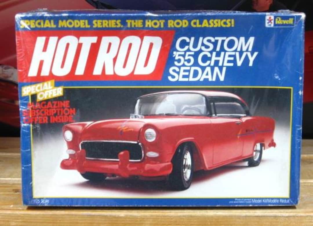 Revell 1955 CHEVY Hot Rod Belair - Etsy