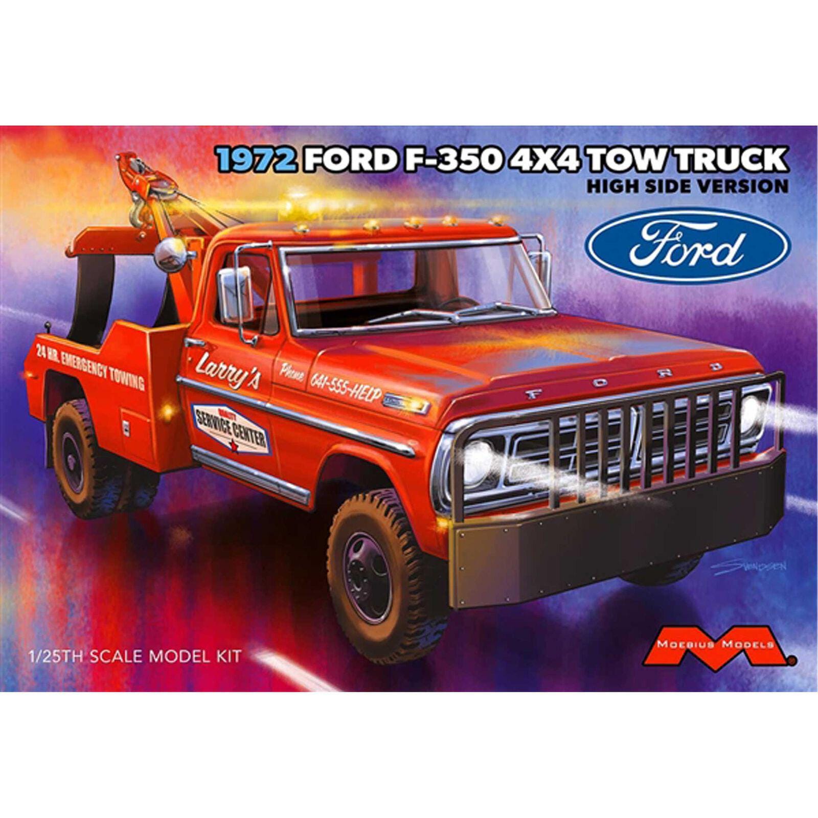 Moebius 1972 Ford F350 Wrecker Model Kit - Etsy