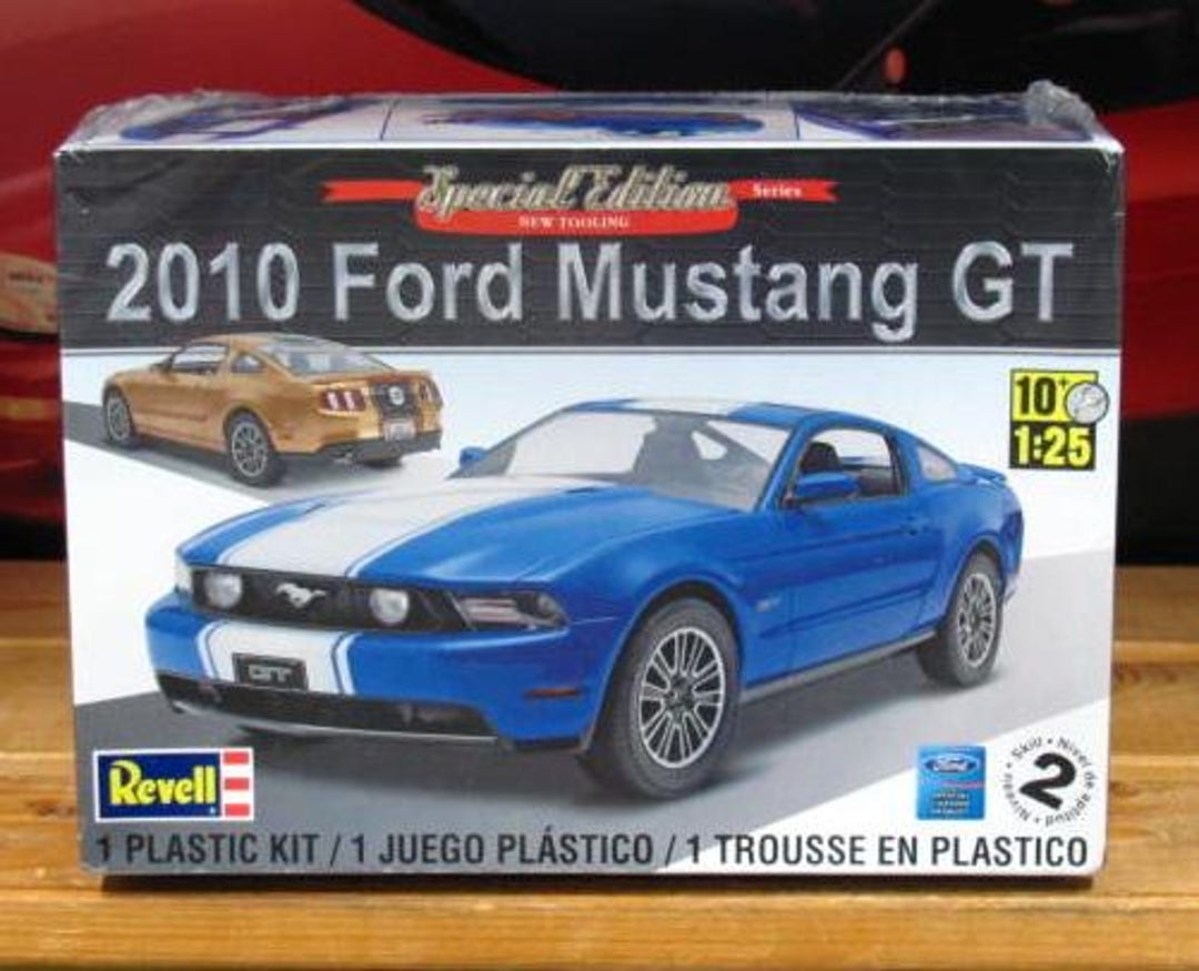 Revell 2010 Ford Mustang Gt Model Kit - Etsy