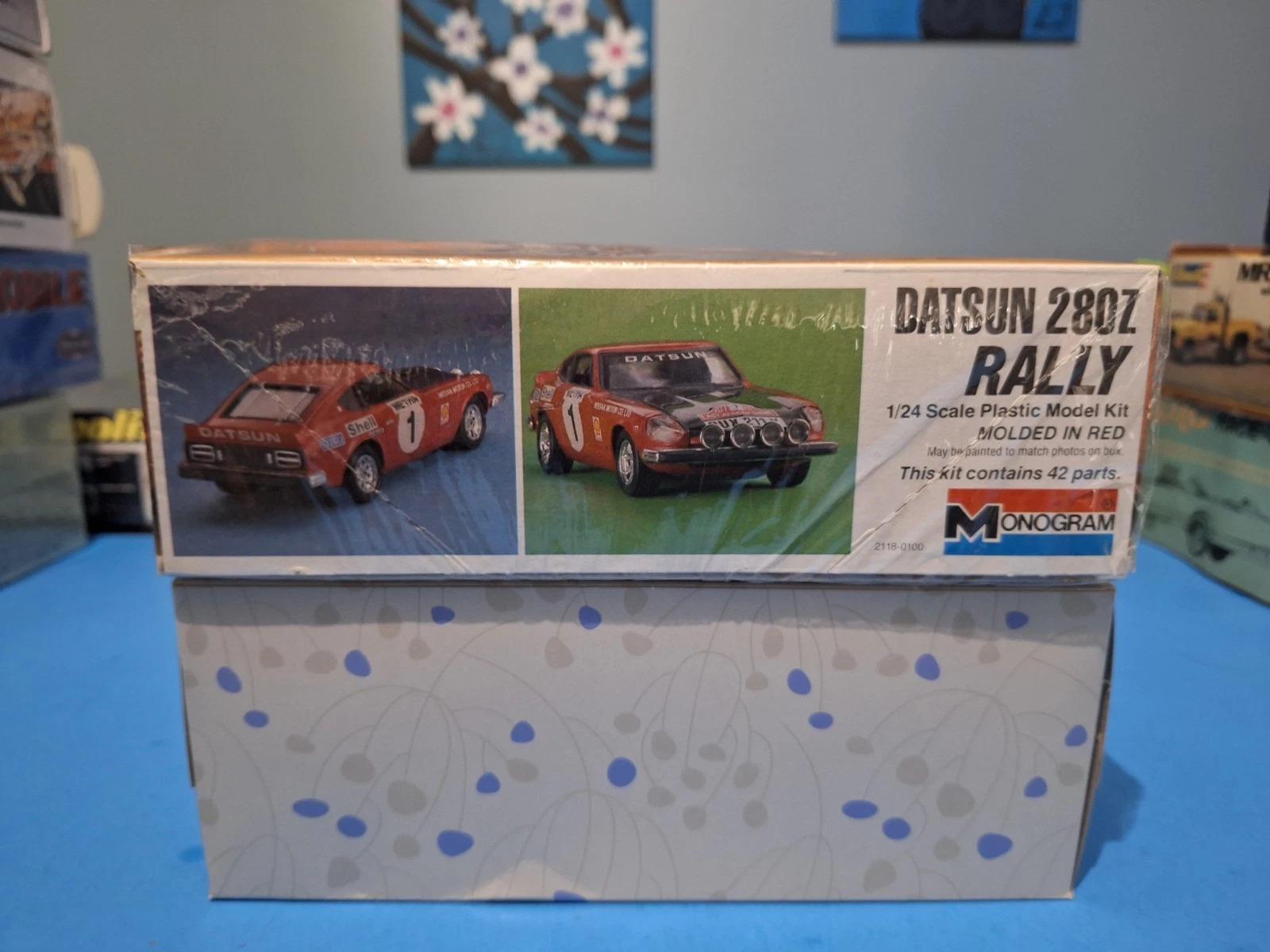 Monogram 1/24 Datsun 280z Rally Model Kit - Etsy
