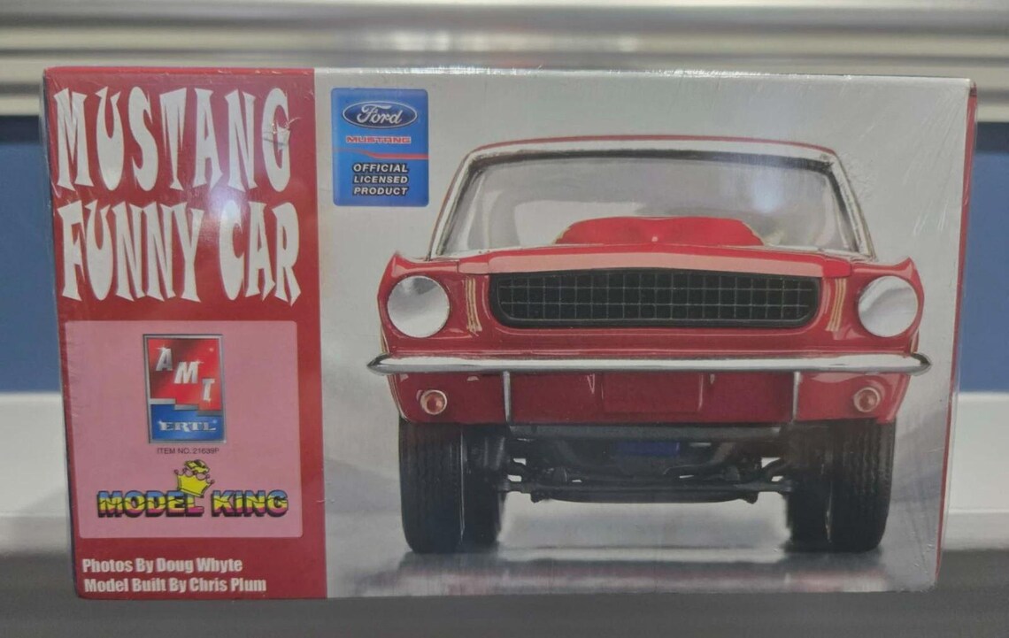 AMT 1/25 1965 Ford Mustang Phil Bonner Afx Car Model Kit - Etsy
