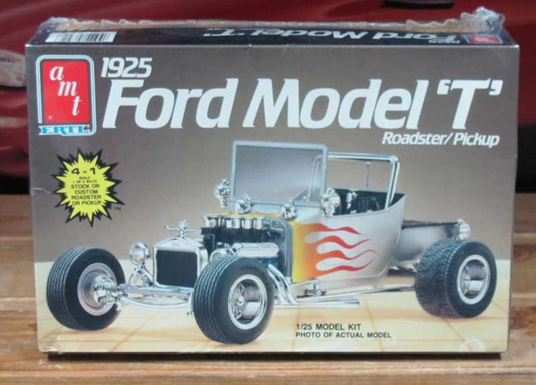 AMT 1/25 1925 Ford Model T Roadster/pickup MODEL KIT - Etsy
