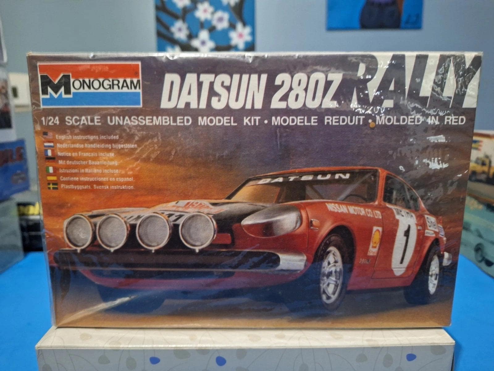 Monogram 1/24 Datsun 280z Rally Model Kit - Etsy