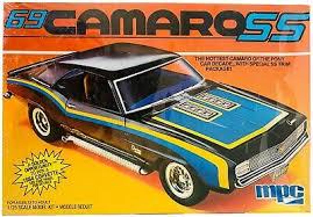 Mpc 1969 Chevrolet Camaro Model Kit - Etsy
