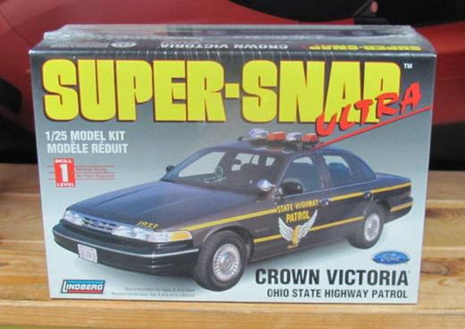 Lindberg 1/25 Ohio State Patrol Crown Vic Model Kit - Etsy
