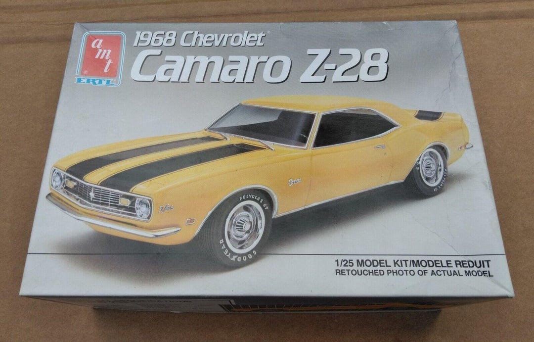 AMT 1968 1/25 Chevrolet Camaro Z/28 MODEL KIT - Etsy