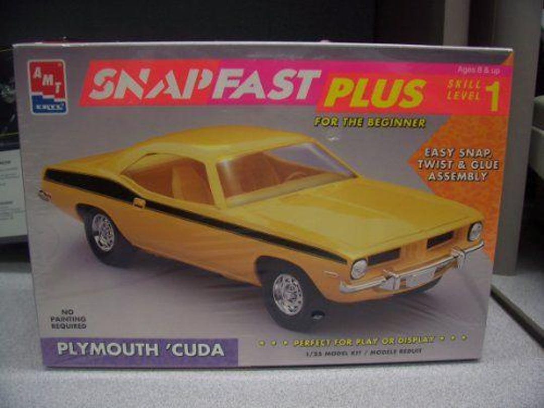 Amt 1974 Plymouth Barracuda Model Kit - Etsy