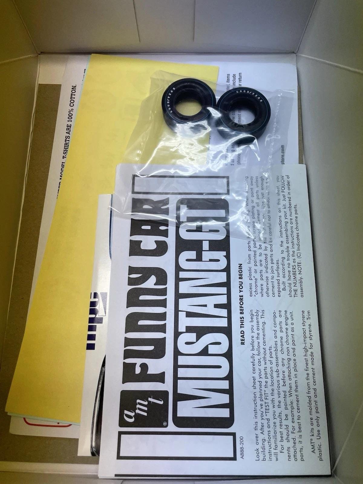 Amt 1/25 Ford Mustang Gt Model Kit - Etsy