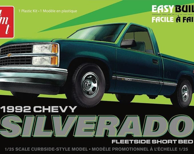 Amt 1/25 1992 Chevy Silverado Pickup Truck Model Kit - Etsy