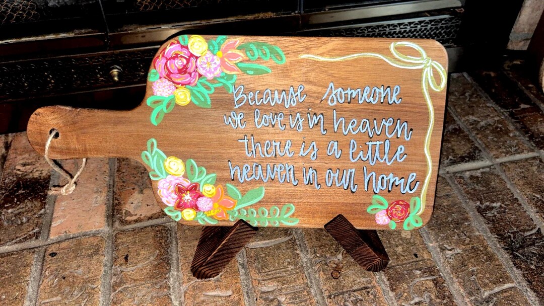 Hand Painted Cutting Board - Etsy