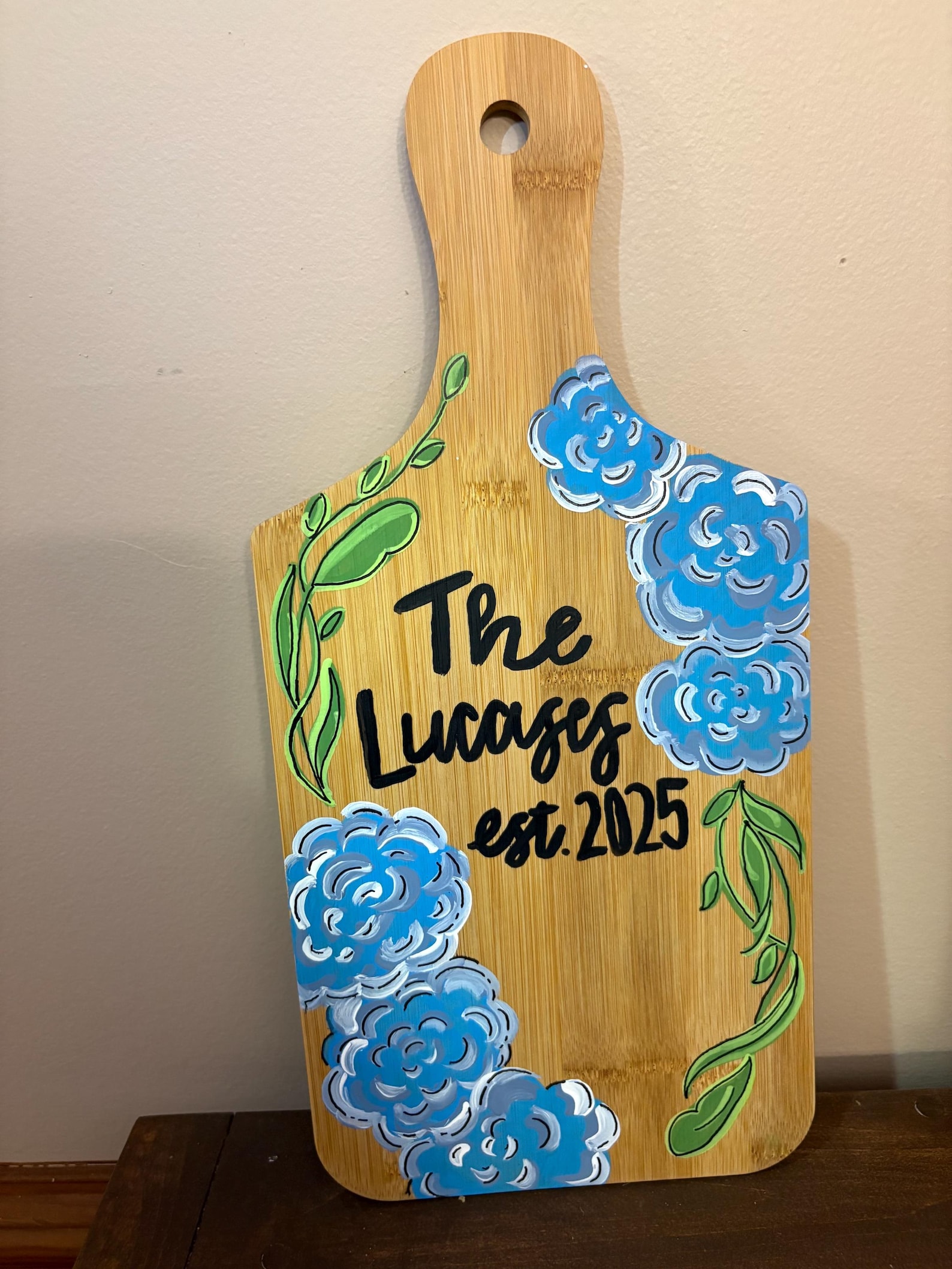 Hand Painted Cutting Board - Etsy