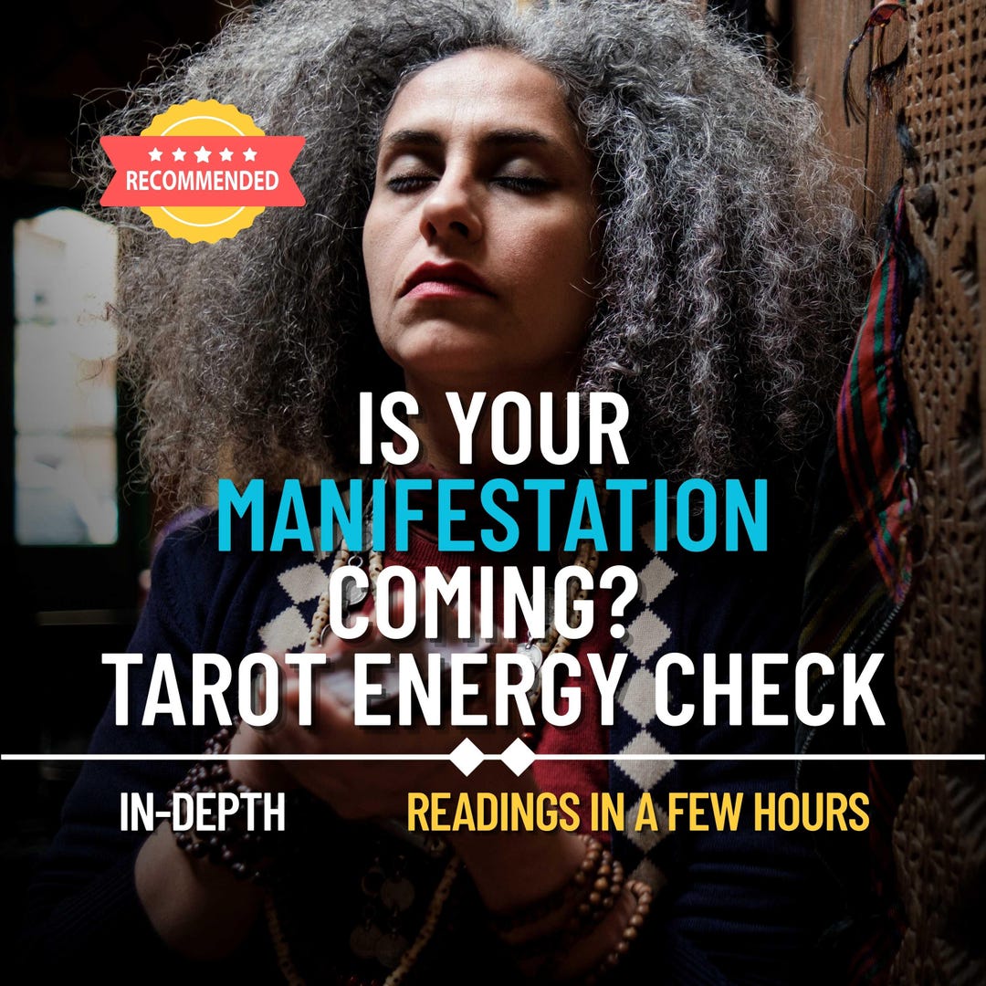 Is Your Manifestation Coming? Tarot Energy Check Manifestation Reading ...