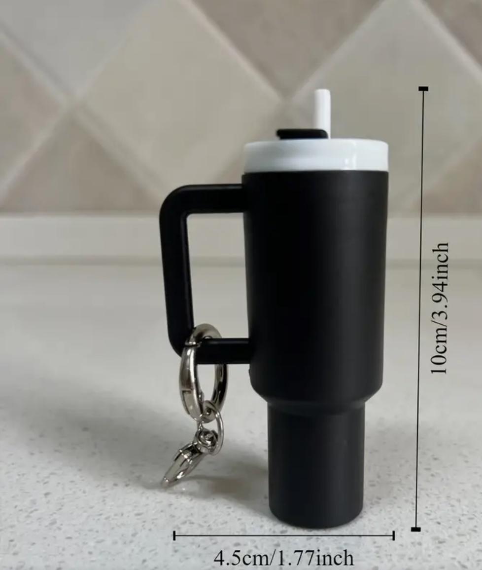 Miniature Tumbler Keychain With Removable Lid, Gift Holiday Accessory ...