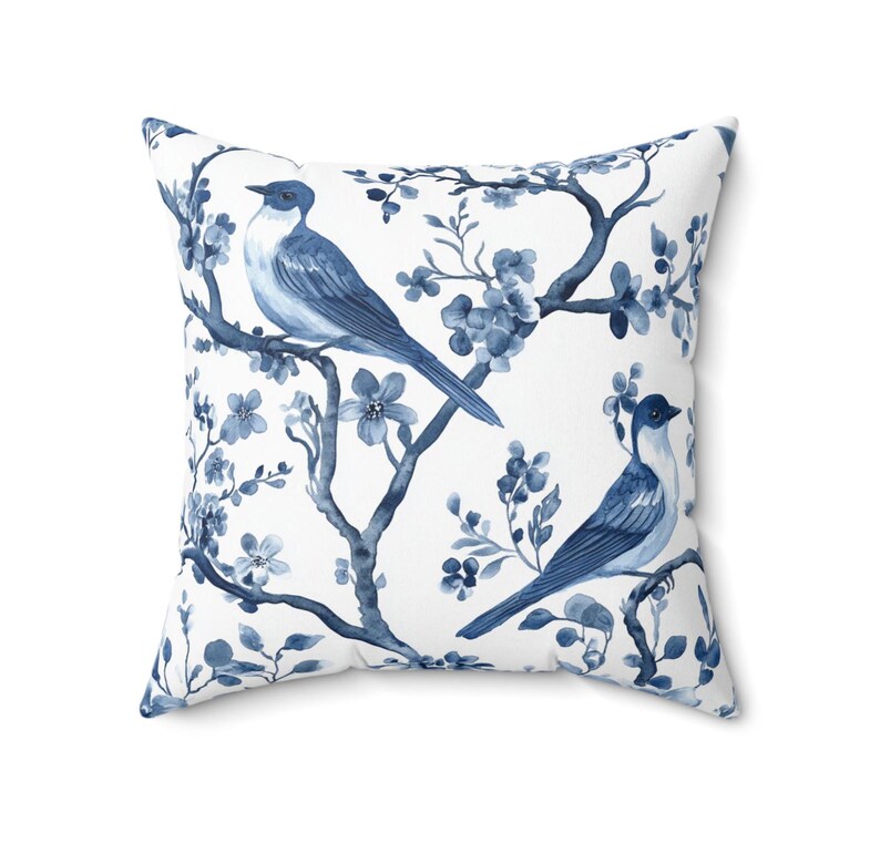 Toile De Jouy Square Throw Pillow, Toile Throw Pillow, French Toile ...