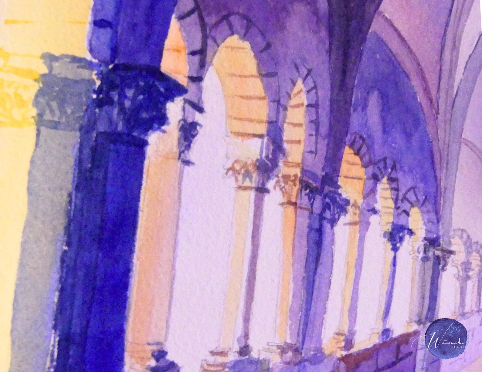 Breaking Through — Handmade Painting in Watercolor, Original & Prints ...
