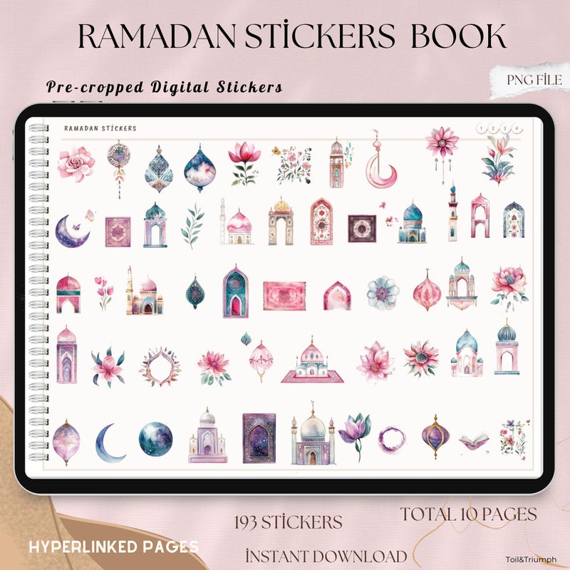 Ramadan Stickers - Etsy