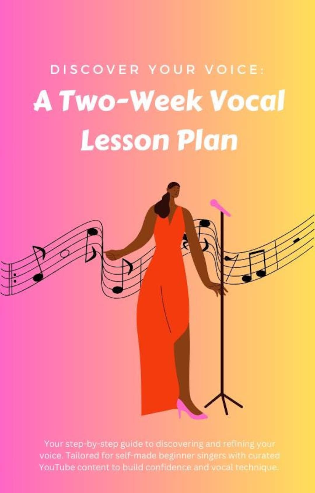 Discover Your Voice: A Two-week Vocal Lesson Plan - Etsy