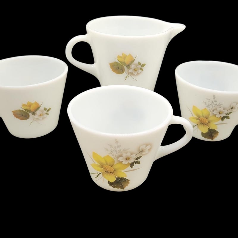 Pyrex Jaj Drinking Cups - Etsy