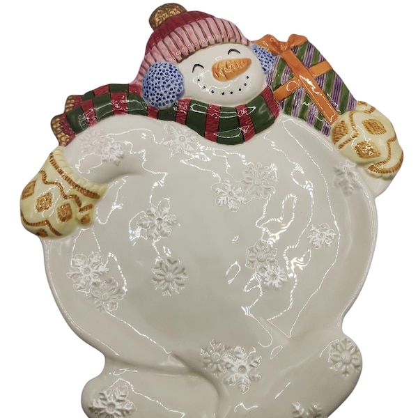 Fitz & Floyd Snowman - Etsy