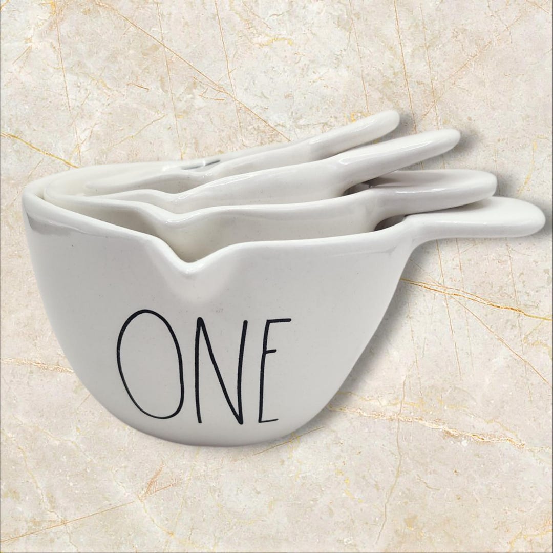 Rae Dunn Retired Artisan Ceramic Measuring Cups - Etsy