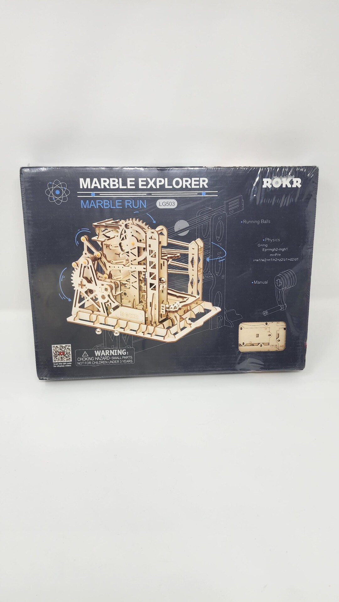 Robotime 3D Kit ROKR Marble Run Explorer Swingback Wall DIY Puzzle ...