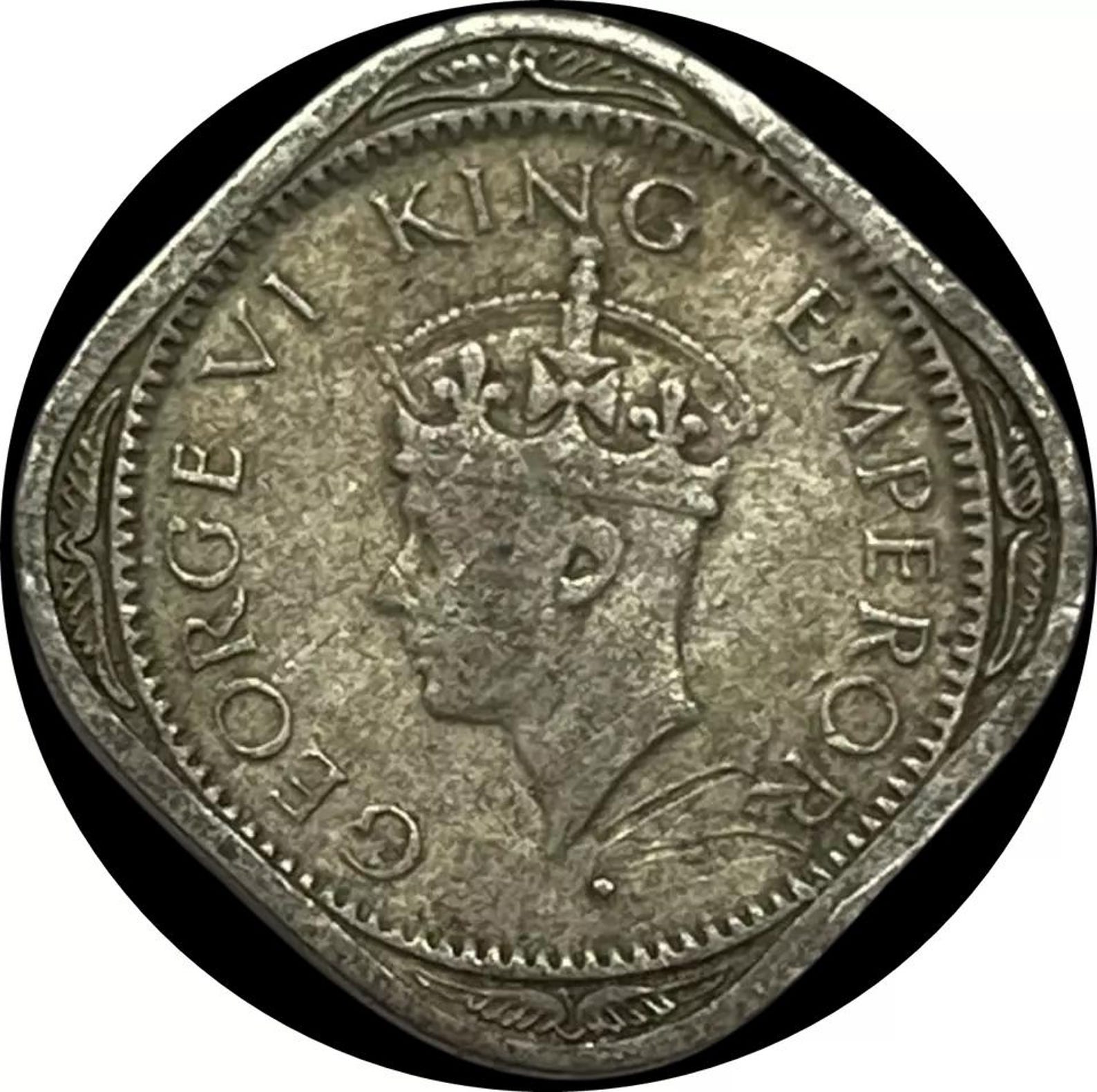 1/2 Indian Anna Coin-choice of Date From 1942-1947-india - Etsy