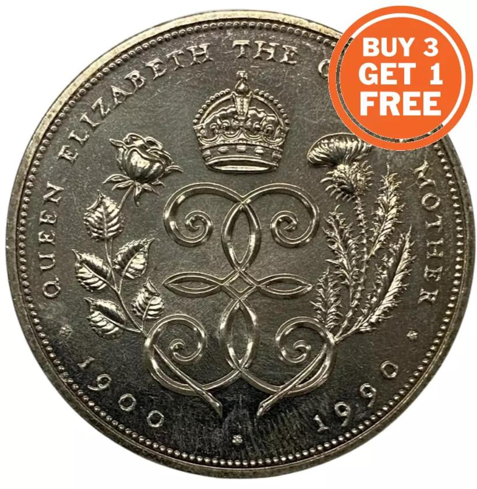 Five Pound Coins - Great Britain - Choice of Date From 1990 Onwards - Etsy