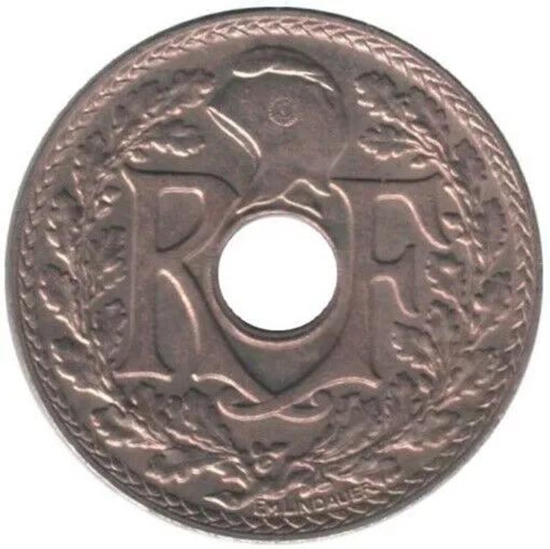 10 French Centimes 1917-1941 Choice of Date - Etsy