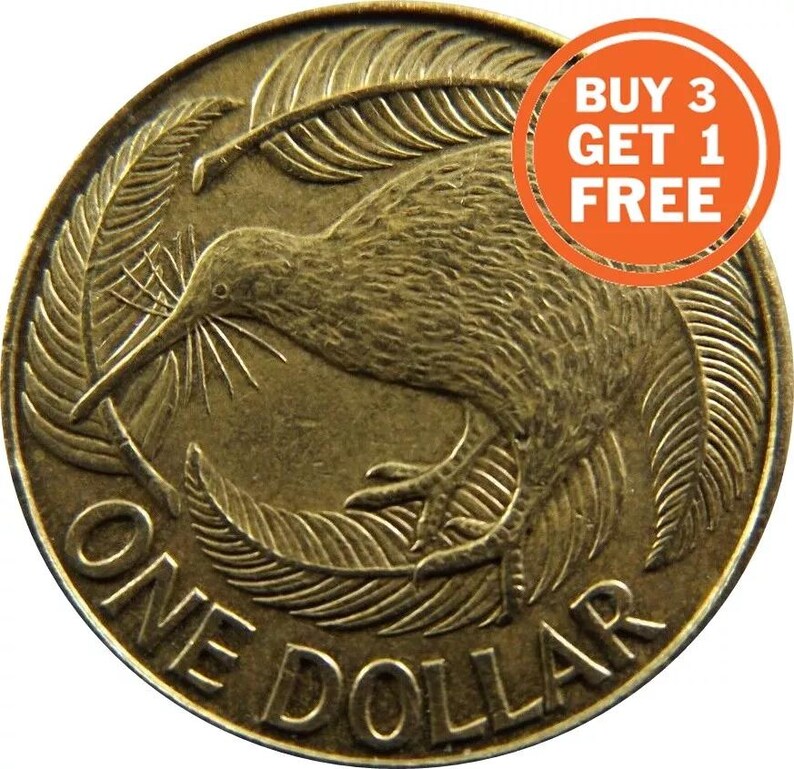 1 Dollar New Zealand Coin-choice of Year From 1990-2020 - Etsy