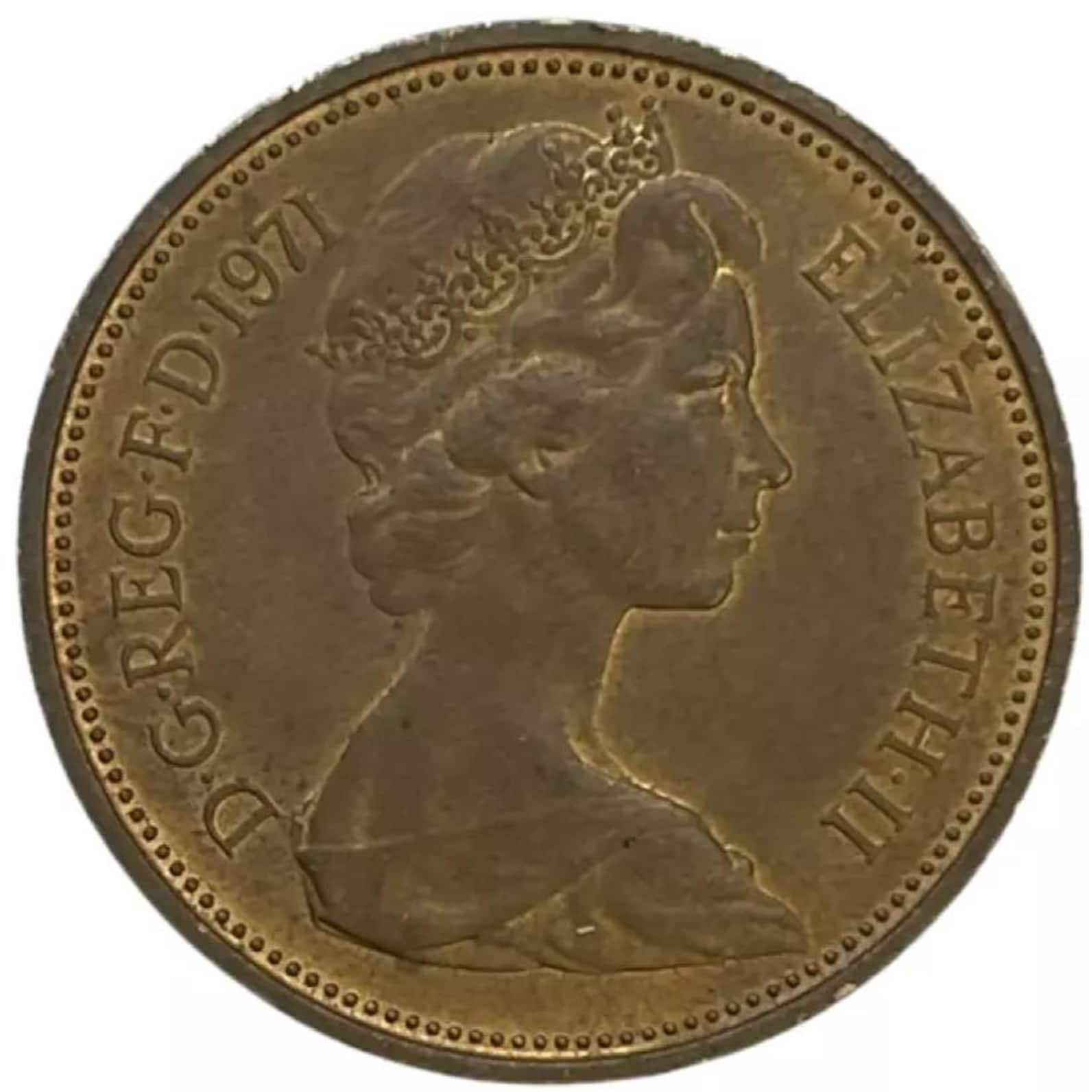 1971-2021 Elizabeth II Decimal Two Pence 2p Coin - Choice Your Date - Etsy