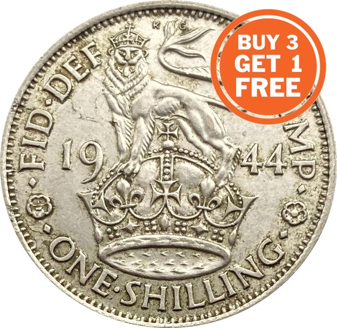 English Shilling George VI Coin Choice of Year 1937-1951 - Etsy
