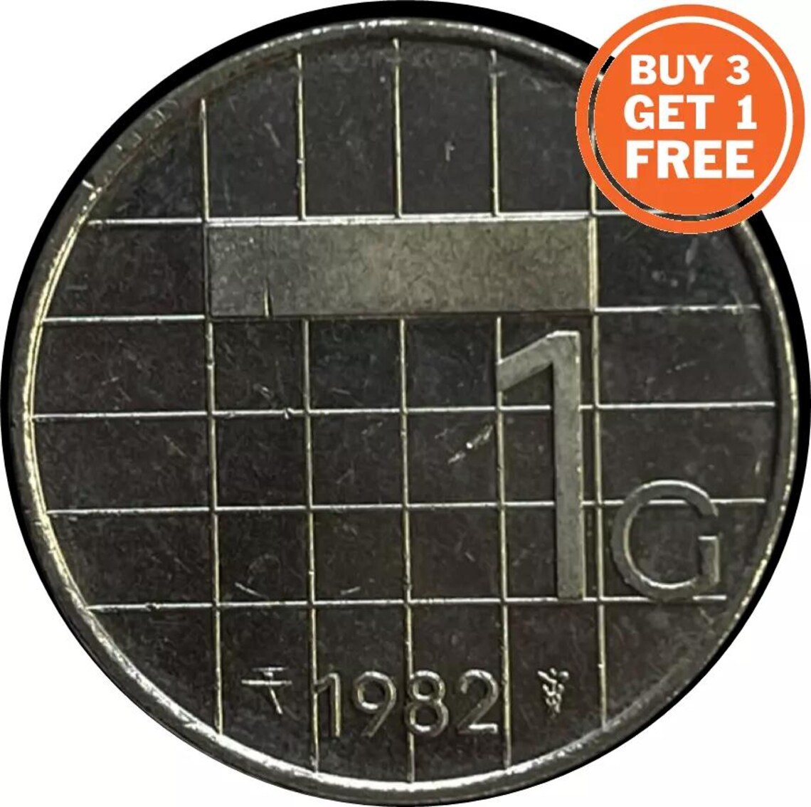 1 Dutch Gulden-choice of Date From 1967- 2001-netherlands - Etsy