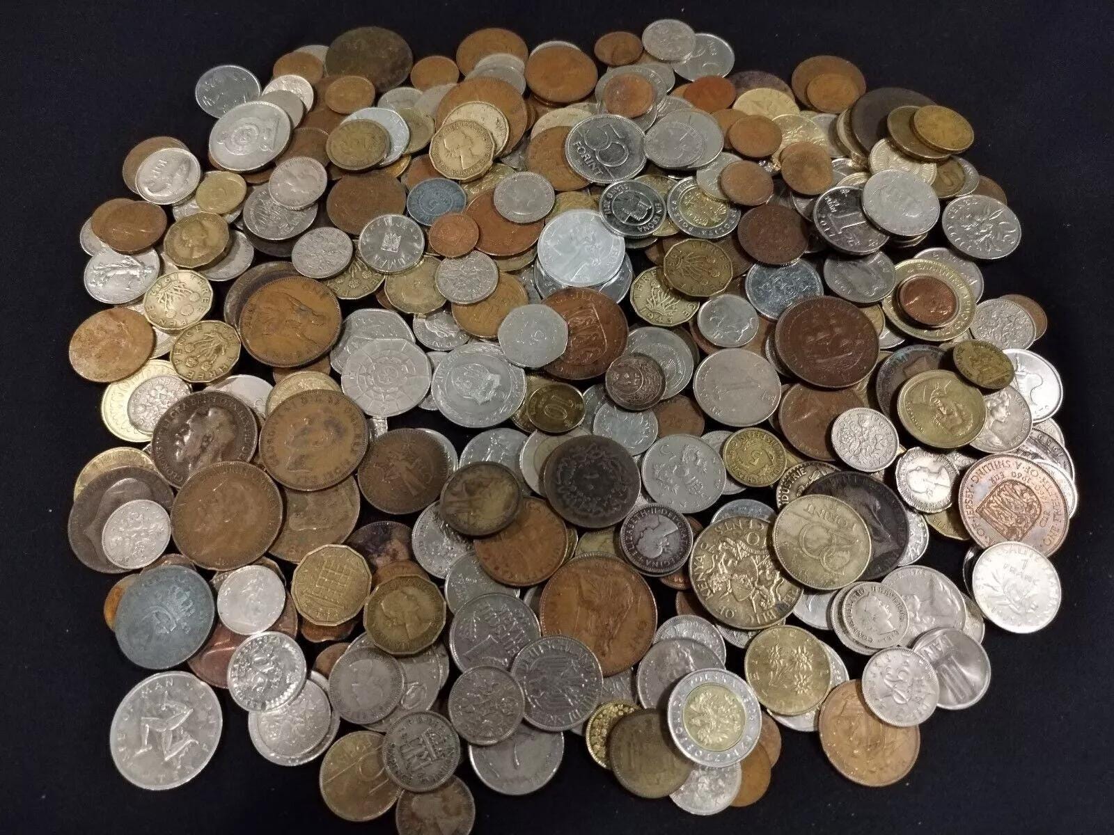 Mixed World Coins All Different Choose the Amount No Duplicates - Etsy